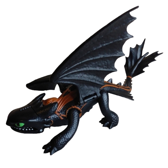 Dreamworks | Toys | How To Train Your Dragon Toothless Night Fury ...